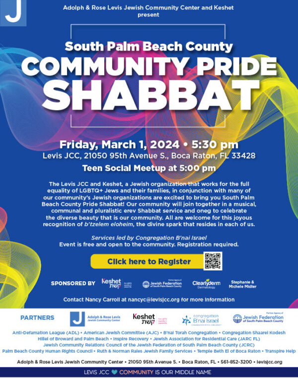 Events from May 2 – May 21 – Jewish Boca