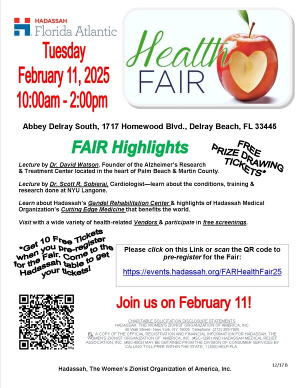 Events for February 2025 › Community Events › – Jewish Boca